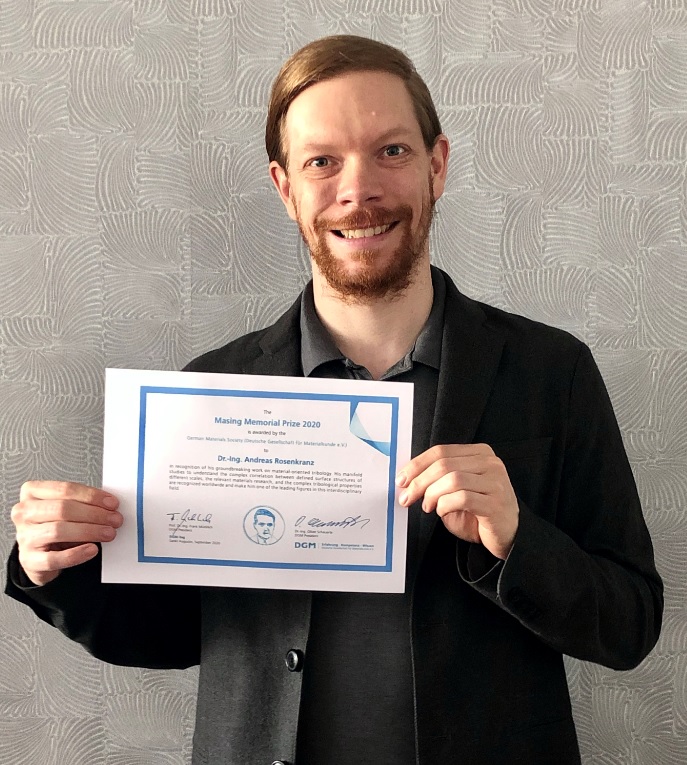 El profesor e investigador, Andreas Rosenkranz, es honrado con el Masing Memorial Prize ...